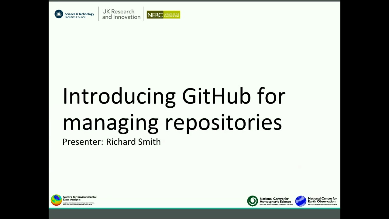 Introduction To Git And Github Webinar In Full Youtube
