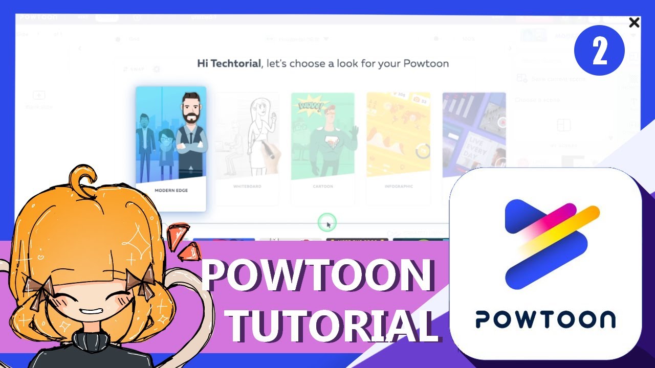 Powtoon Tutorial Part 2 Creating Templates And Powtoon Youtube