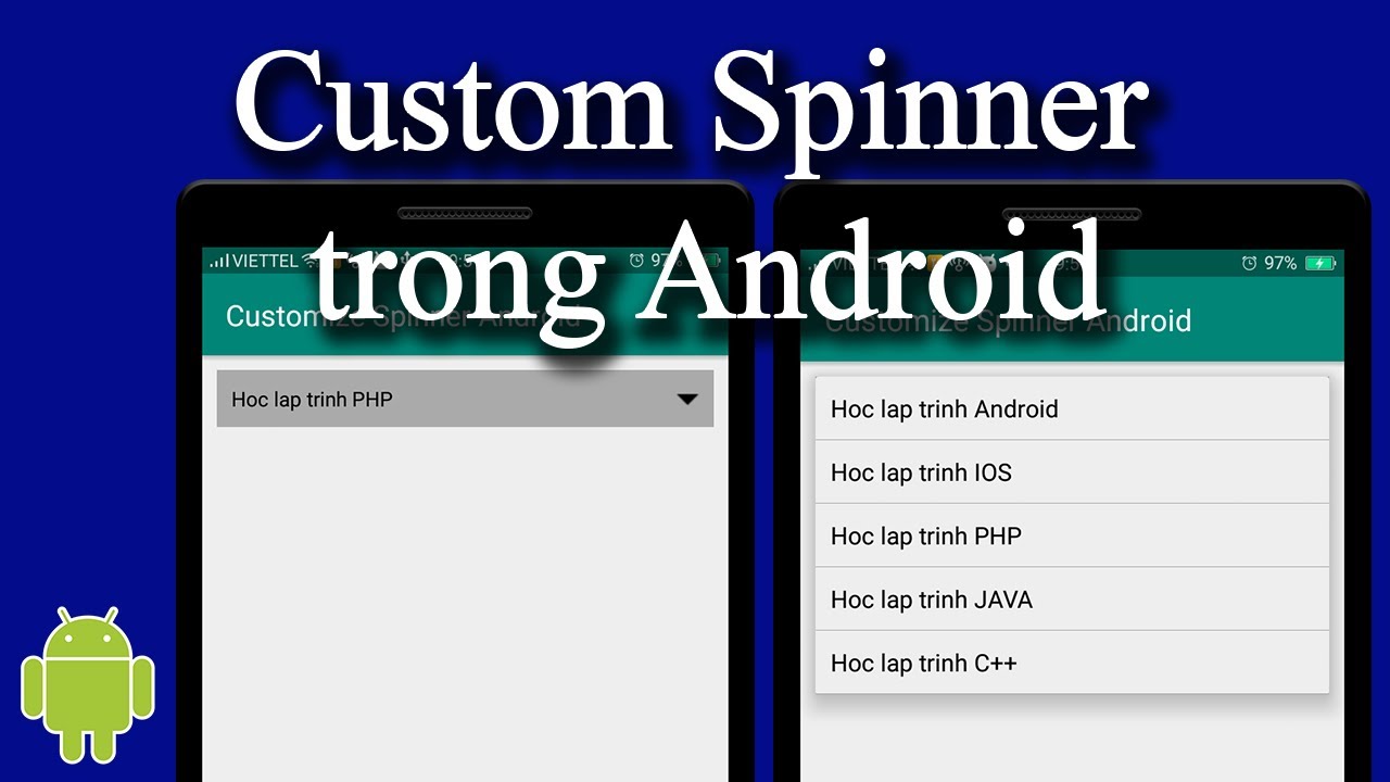 Custom Spinner Adapter Android Java At Benjamin Downie Blog