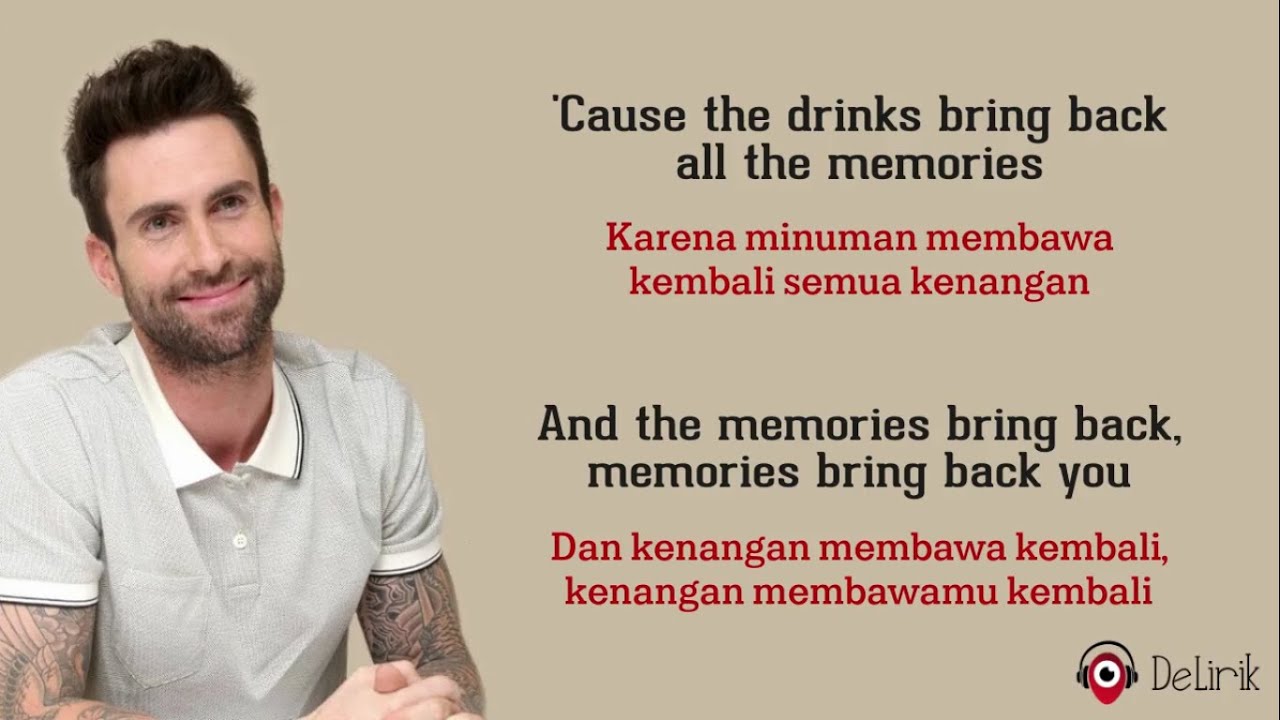 Memories Maroon 5 Lyrics Video Dan Terjemahan Chords Chordify