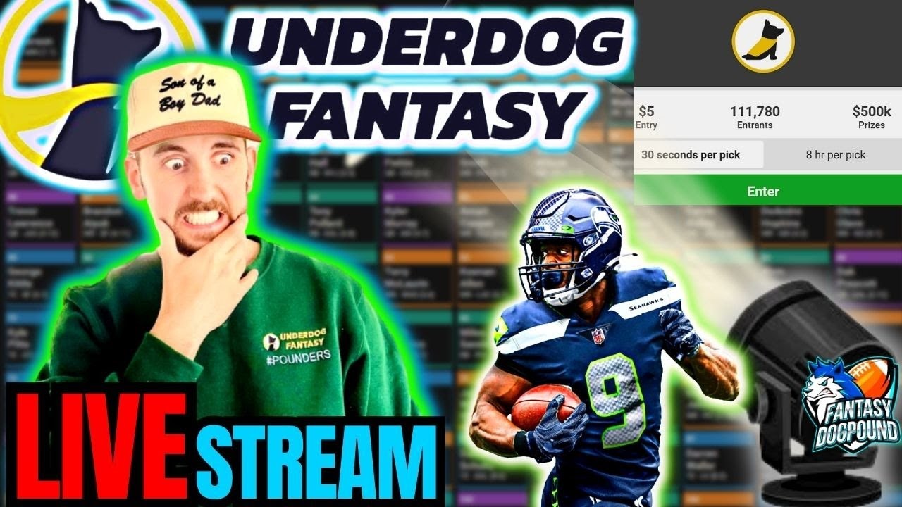 Bestball Puppy Underdog Fantasy Football Live Ep 5 Youtube