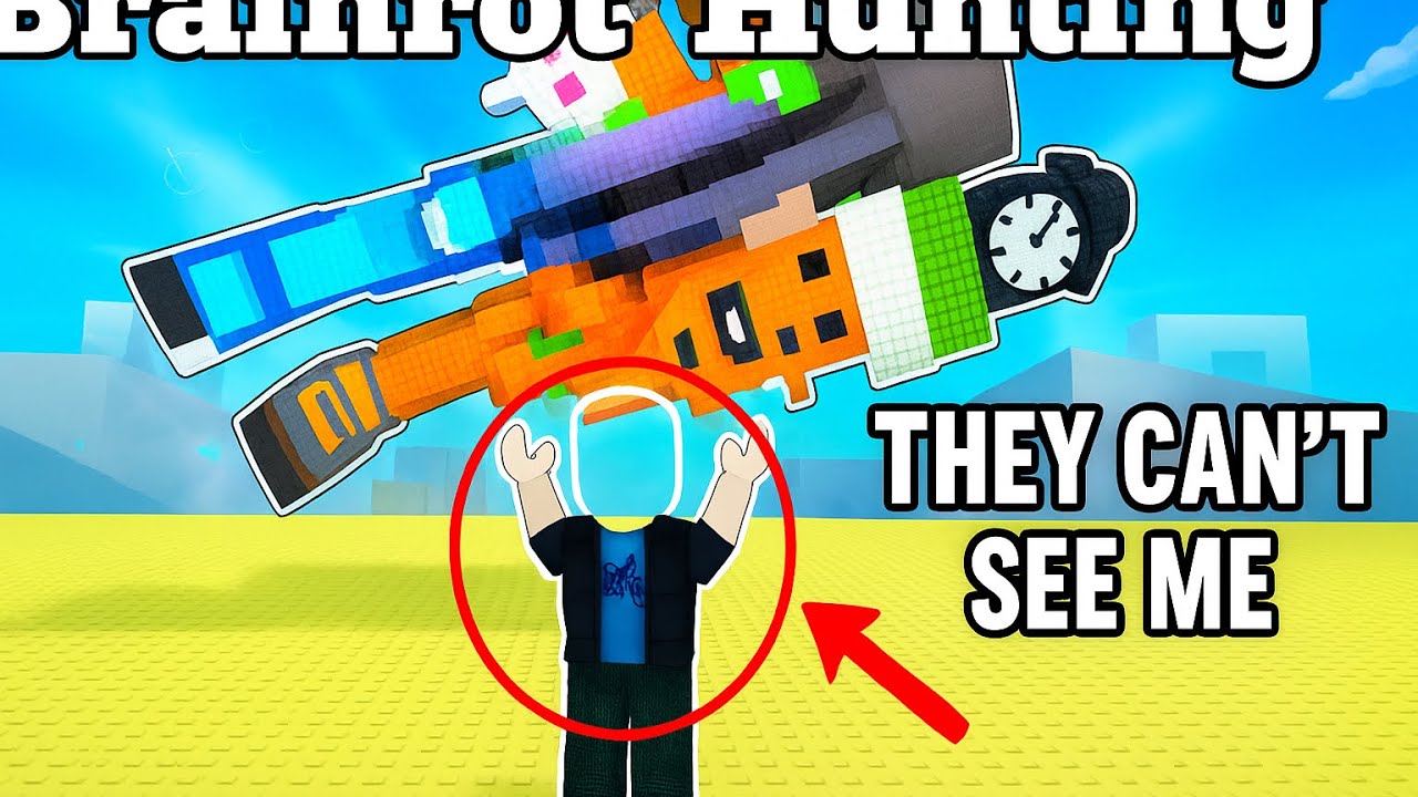 Secret Glitch In Roblox Hunt Brainrot Simulator Youtube