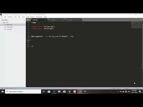 Oop Php Method Chaining Youtube