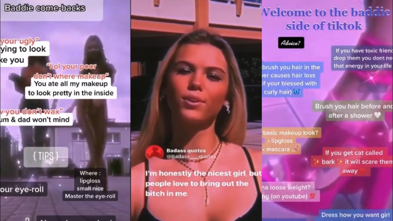 Baddie Tips Tiktok Compilation рџ ќрџ ў Youtube