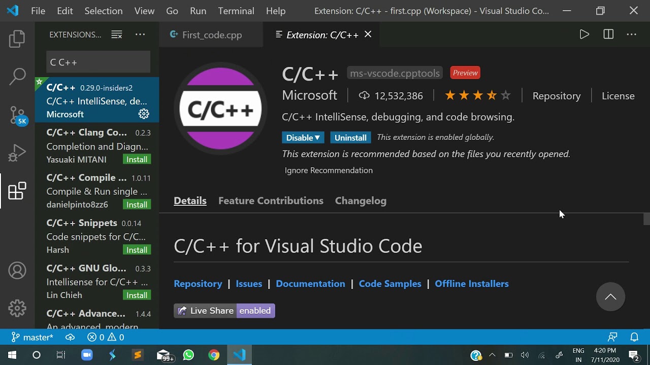 Vs Code Setup Youtube