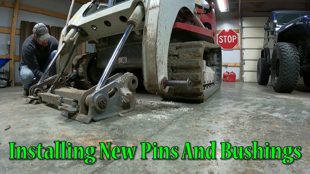 Replacing The Lower Arm Pins And Bushings In The Loader Youtube