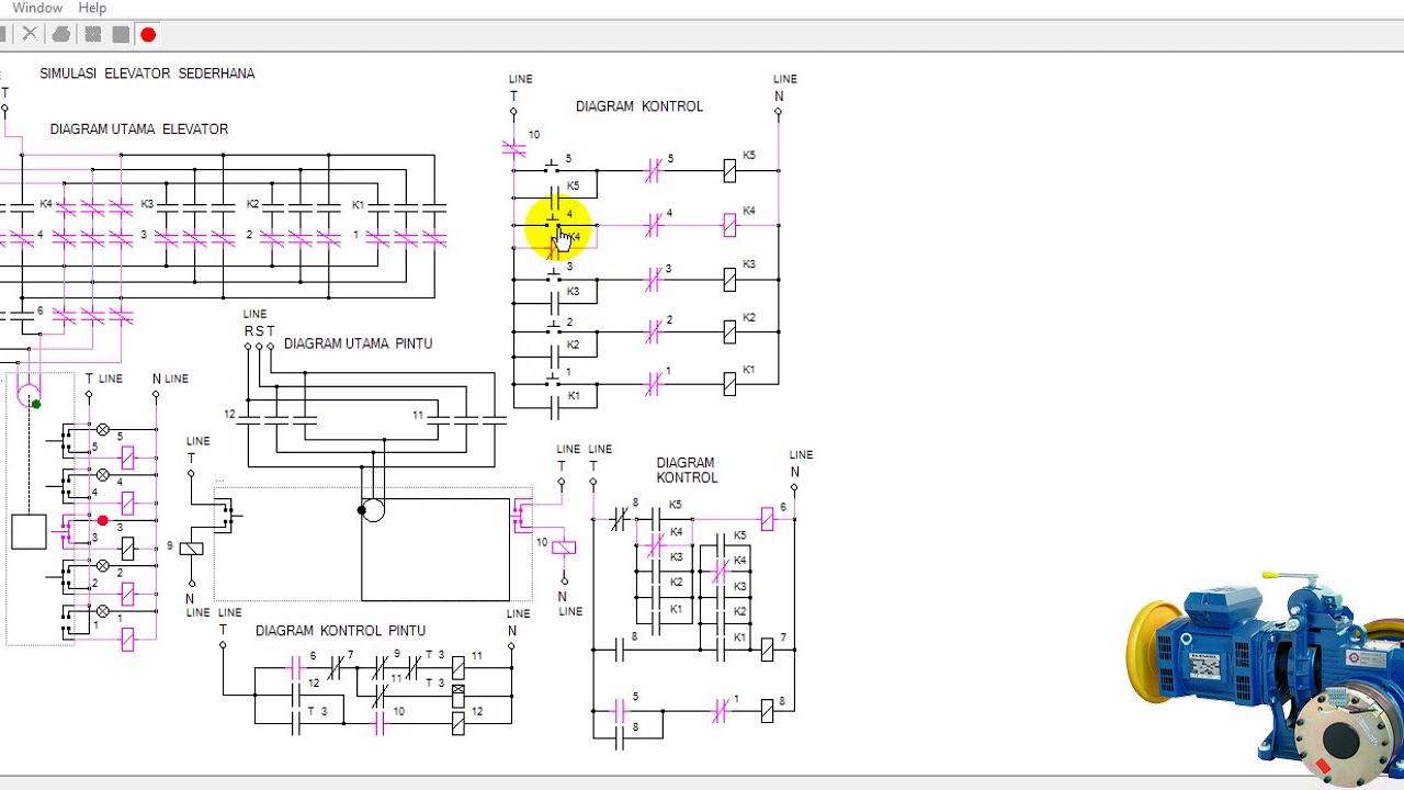 Simulasi Elevator Sederhana Youtube