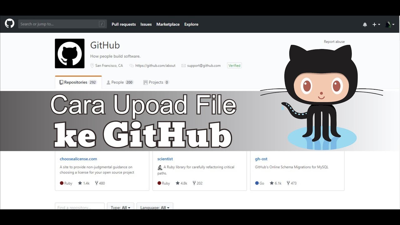 Cara Upload File Ke Github Youtube