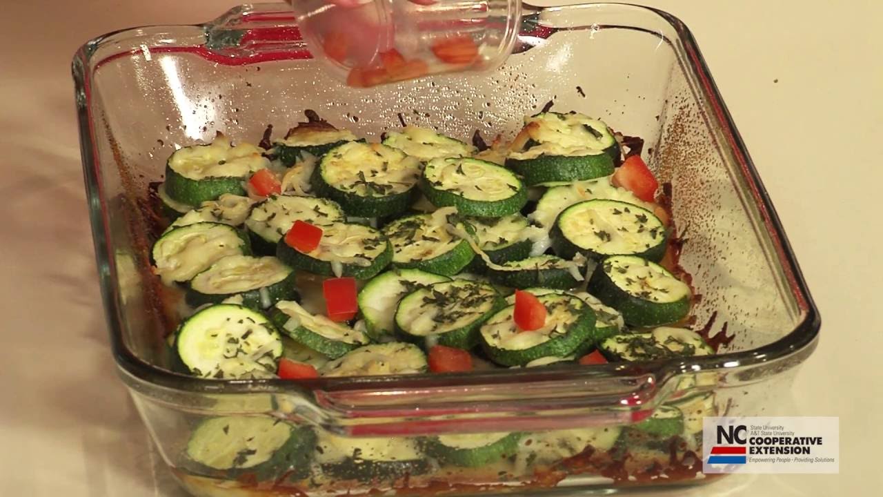 Baked Zucchini Youtube