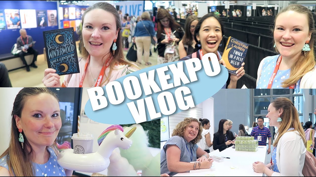 Bookexpo Bookcon Vlog Youtube