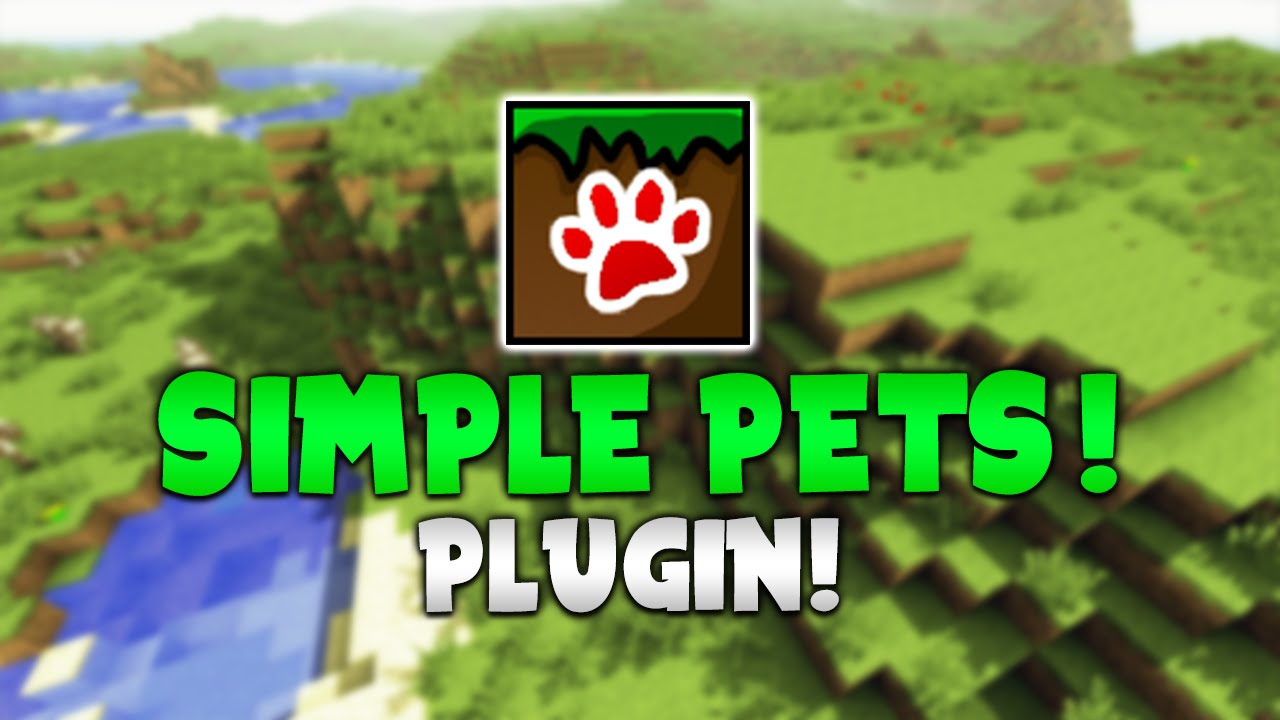 Simple Pets Minecraft Plugin Tutorial Youtube