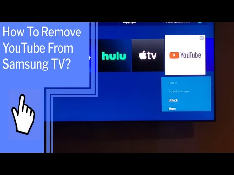 How To Remove From Samsung Tv Youtube