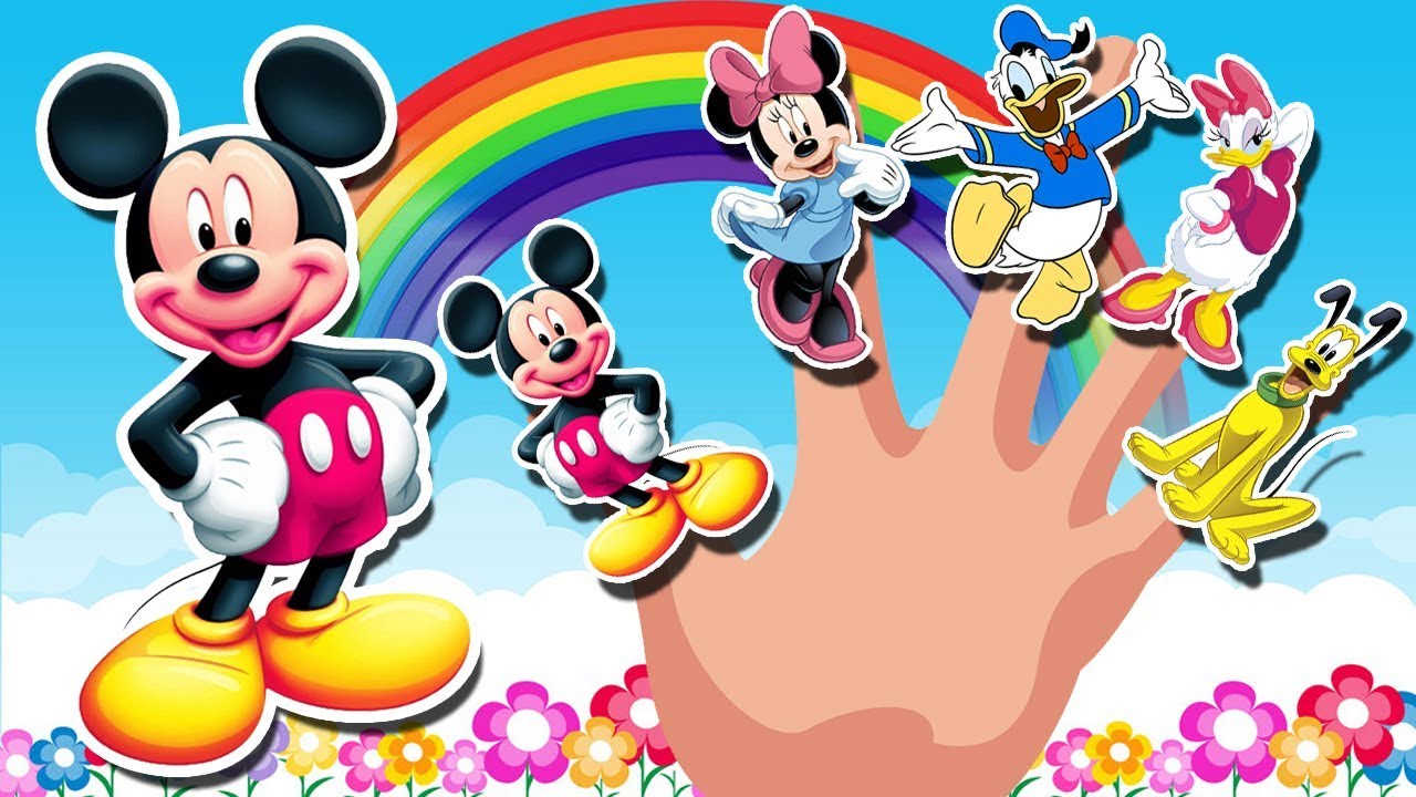 Mickey Mouse Clubhouse Finger Family Song Nursery Rhymes Kids Songs