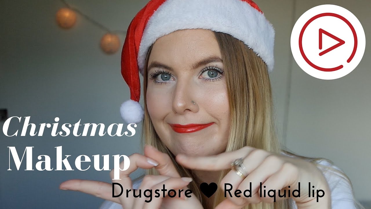 Christmas Day Makeup Tutorial Youtube
