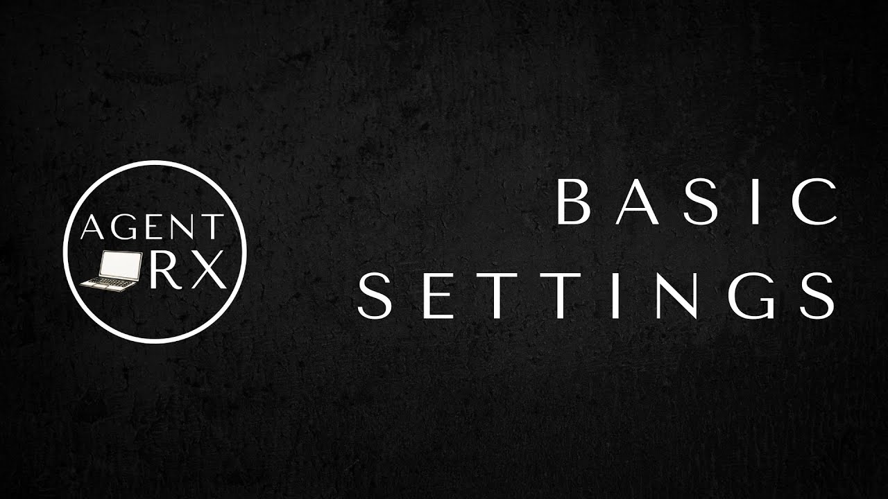 Basic Settings Kw Command Youtube