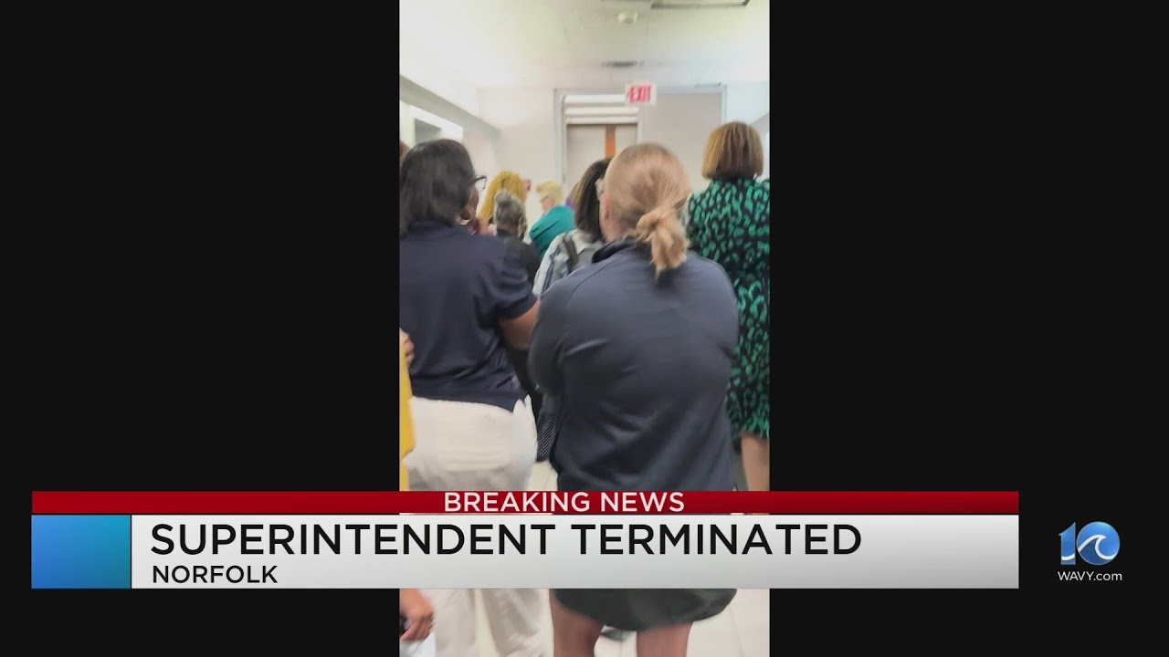 Norfolk School Board Votes To Terminate Superintendent Sharon I
