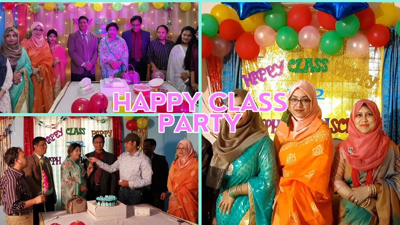Happy Class Party Youtube