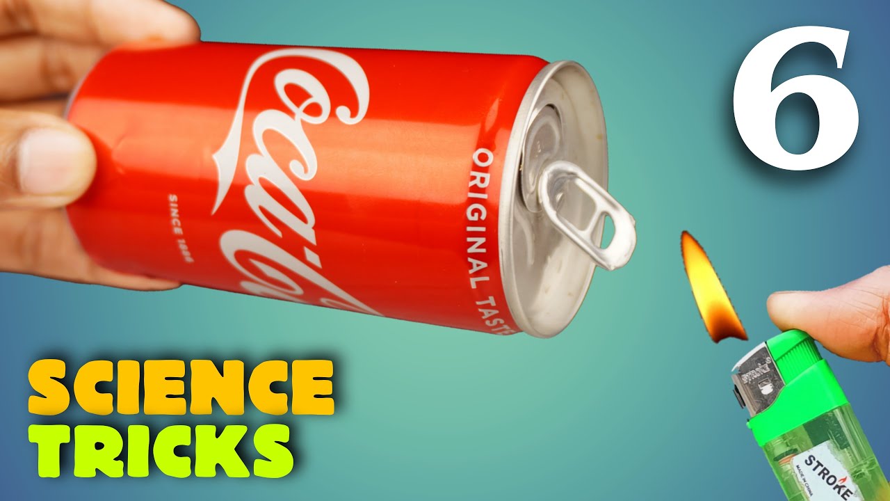 6 Crazy Science Experiments At Home Youtube