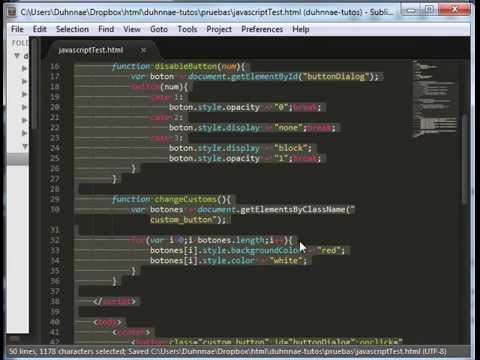 Html Javascript Y Css Tutorial Youtube