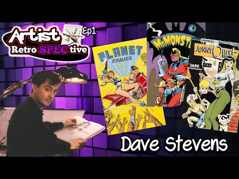 Dave Stevens Comic Book Art Rocketeer Artist Retrospective Ep1