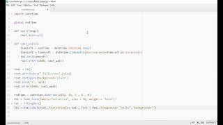 Countdown Timer Gui Python Project In Just 10 Minutes Python Tkinter