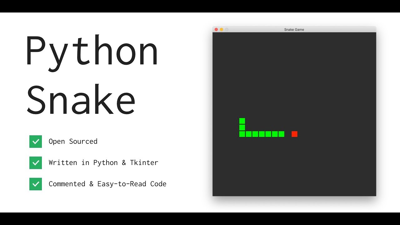 Snake Game In Python Tkinter 2022 Dev Shorts Code Snakegame