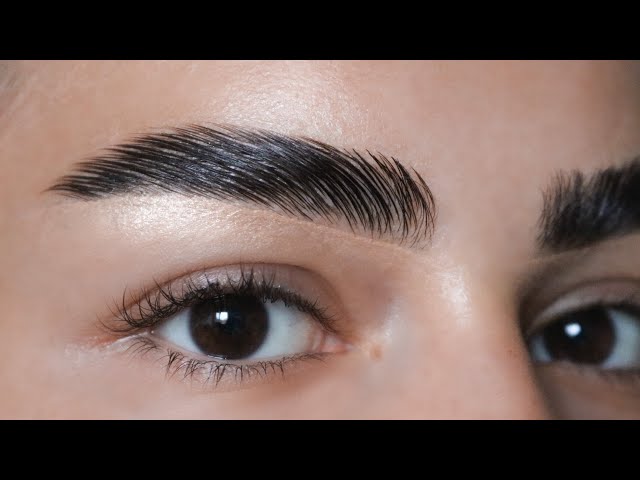 How To Draw Eyebrows When You Have Thick Eyebrows