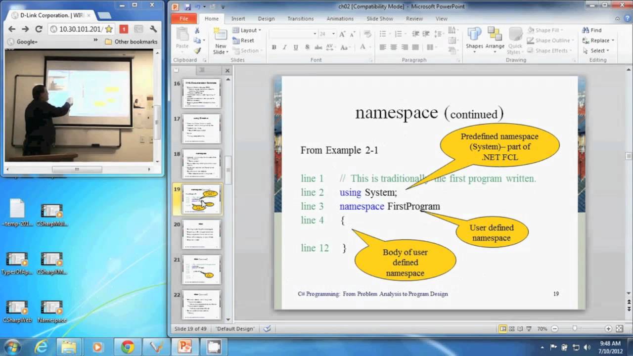 C Namespaces Youtube