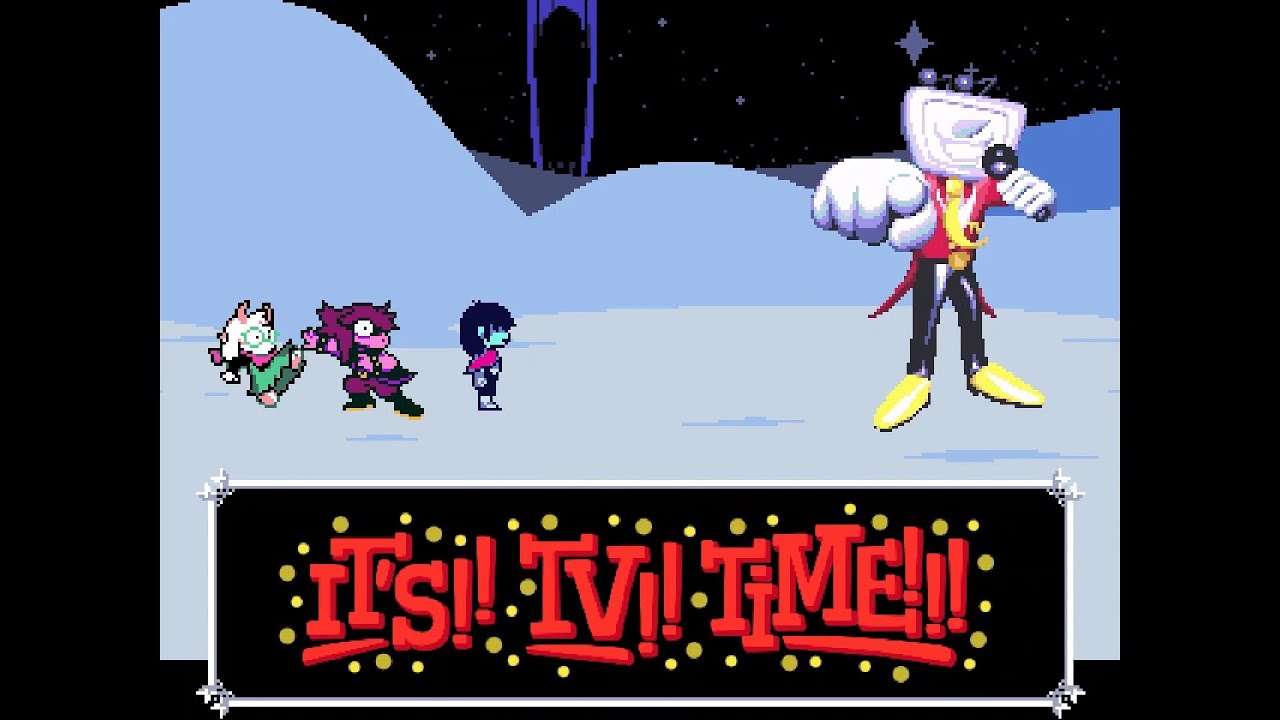 Deltarune Chapter 3 Final Boss Fight Tenna Ending Youtube