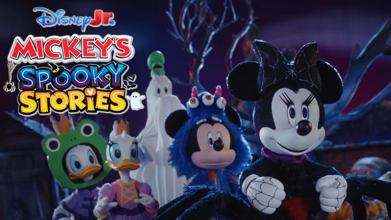 Exclusive Clip Disney Jr S Mickey S Spooky Stories Spider Minnie