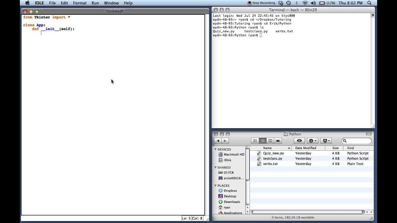 Tkinter Getting Started Youtube