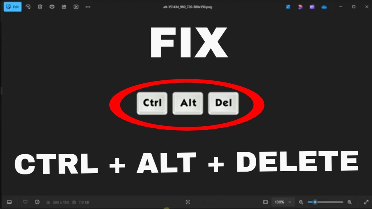 How To Fix Ctrl Alt Delete Not Working In Windows 11 Youtube