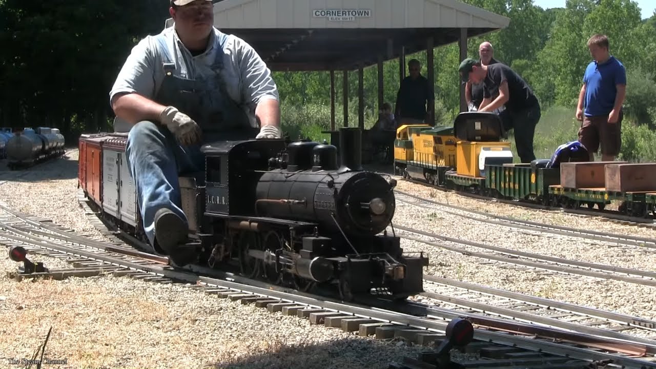 White Creek Railroad Steam Switching Operation At Cornertown Youtube