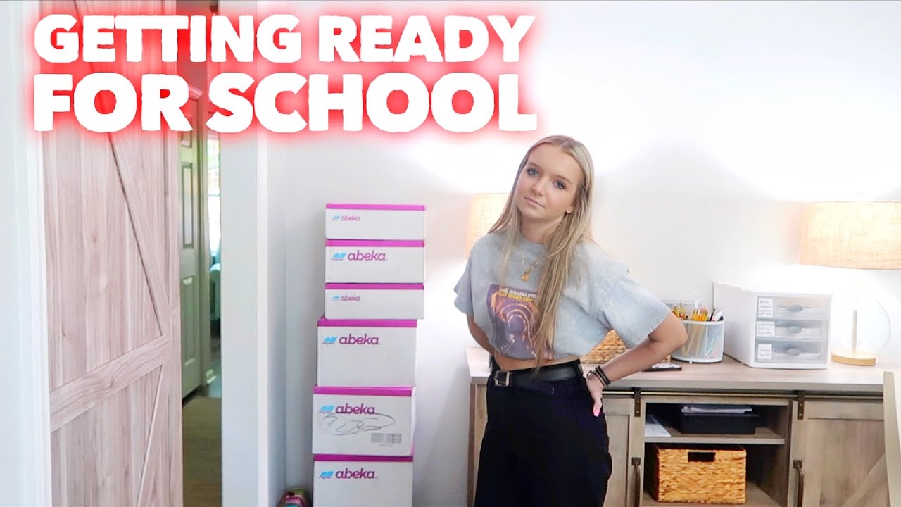 Getting Ready For School Family 5 Vlogs Youtube