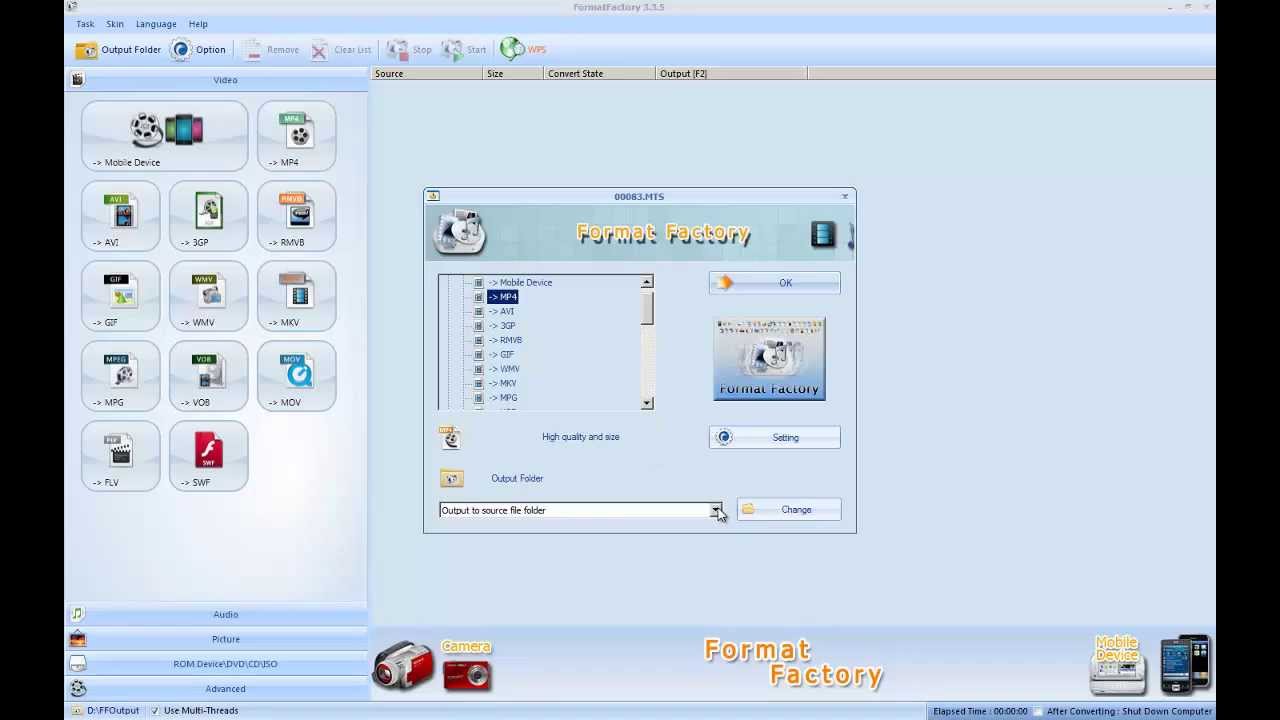How Install Format Factory Use It To Convert Files Youtube