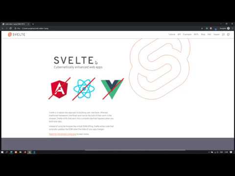 Svelte Tutorial For Beginners Youtube