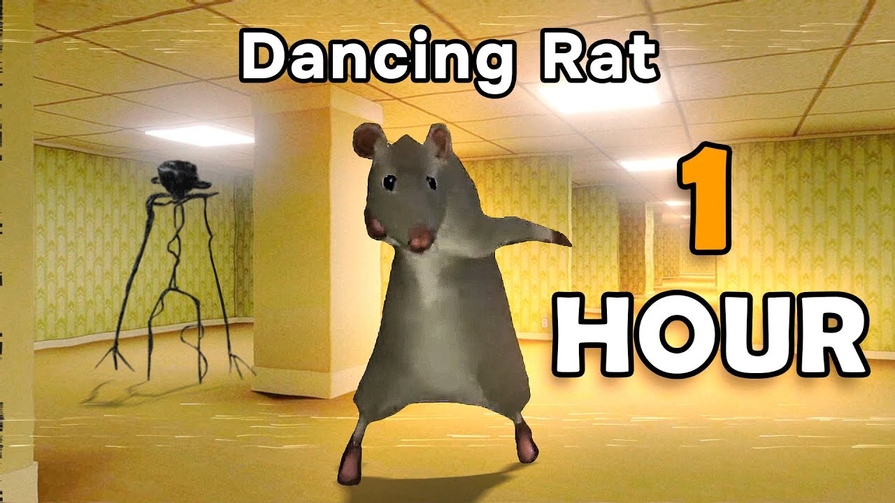 Rat Dancing In Backrooms 1 Hour Dancing Rat In The Backrooms 1 Hour