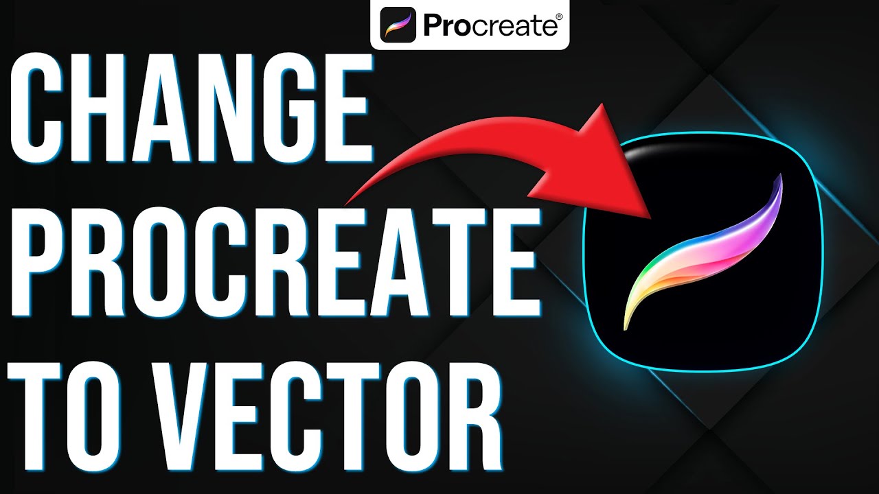 How To Change Procreate To Vector How To Vectorize Your Procreate