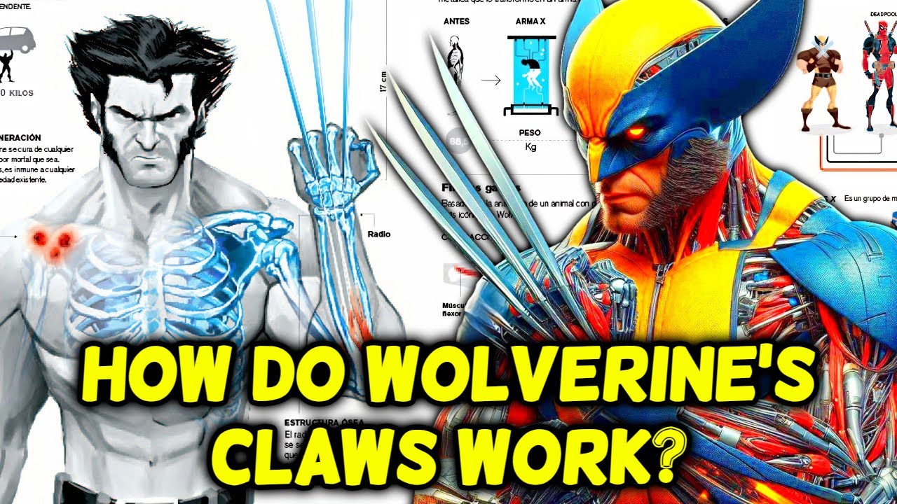 The Anatomy Of Wolverine Lethal Claws How Do They Really Work