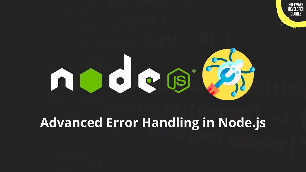 How To Handle Node Js Errors Like A Pro Youtube