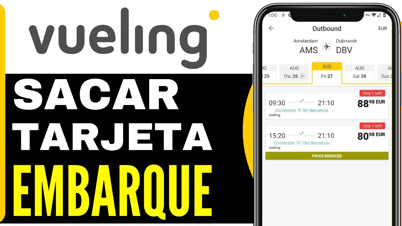 Como Sacar La Tarjeta De Embarque En Vueling Paso A Paso 2026