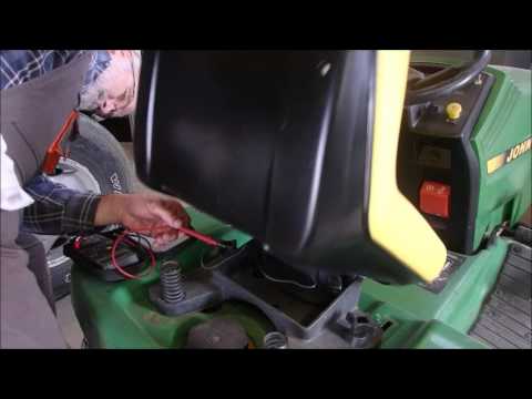 John Deere Seat Switch Youtube
