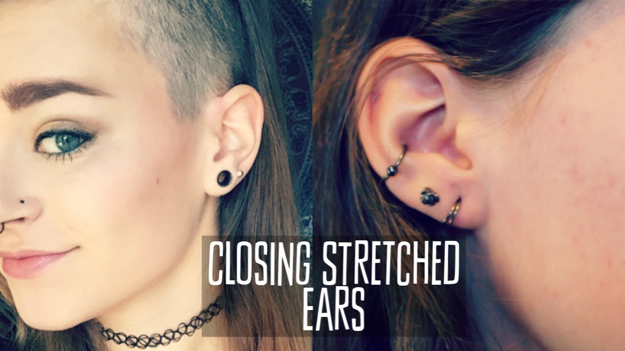 Small Stretched Earlobes
