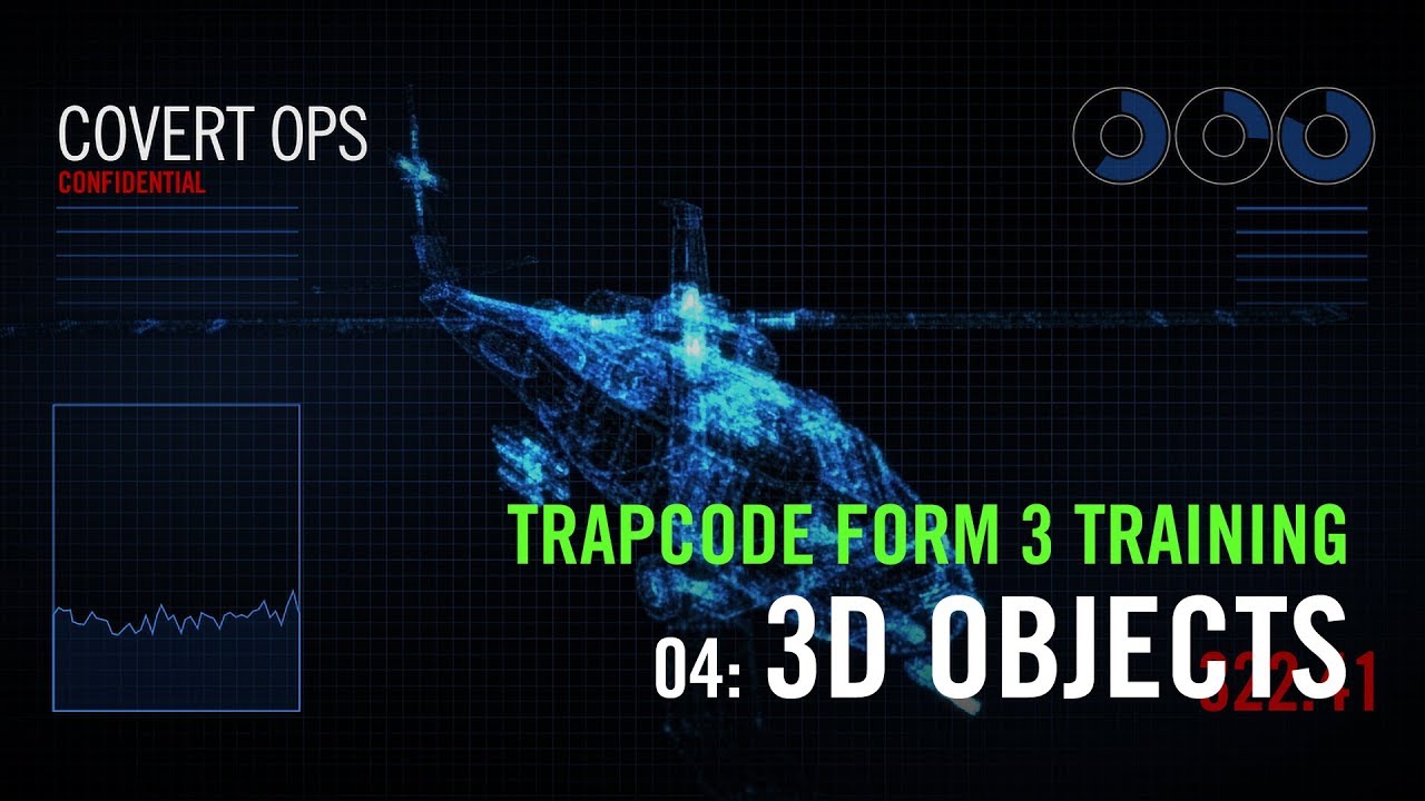 Trapcode Form 3 Training 04 3d Objects Youtube