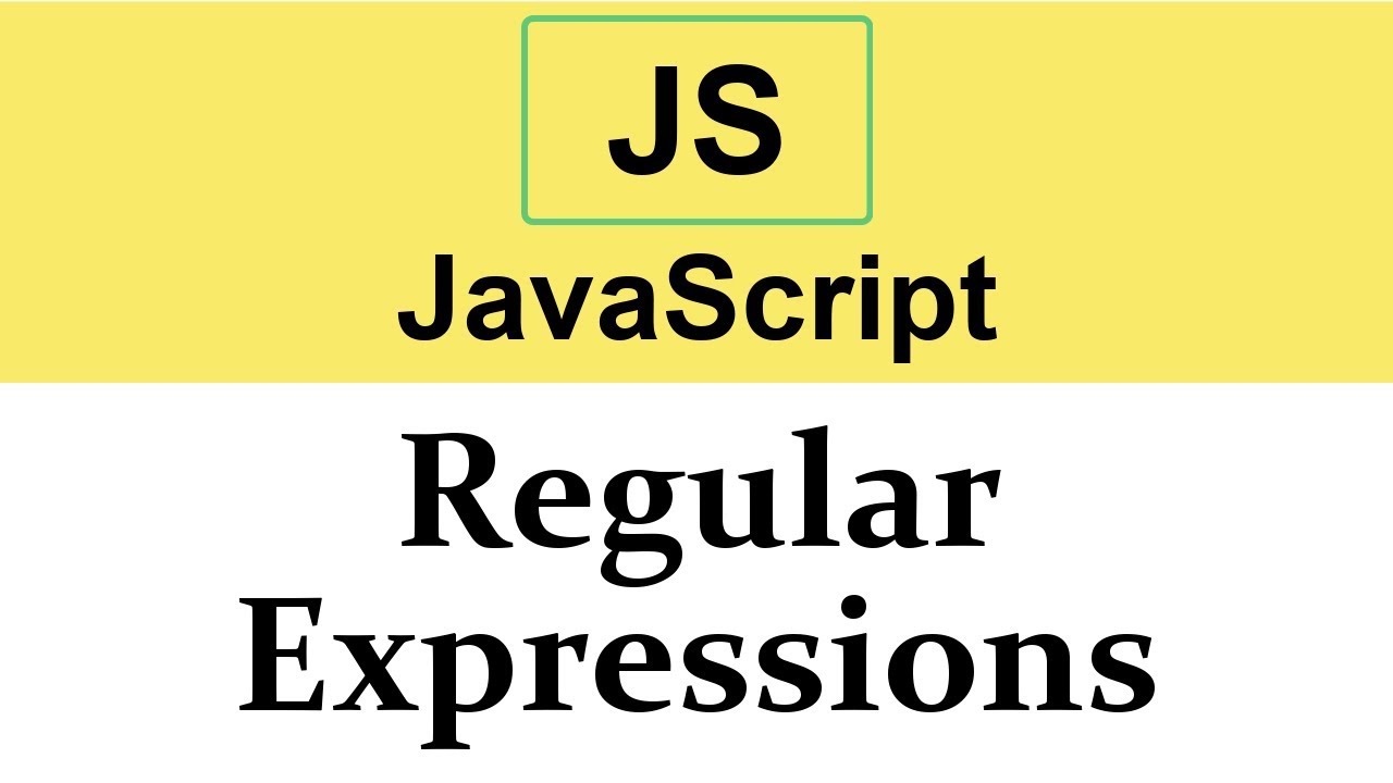 29 Regular Expressions In Javascript Character Sets And Ranges Youtube