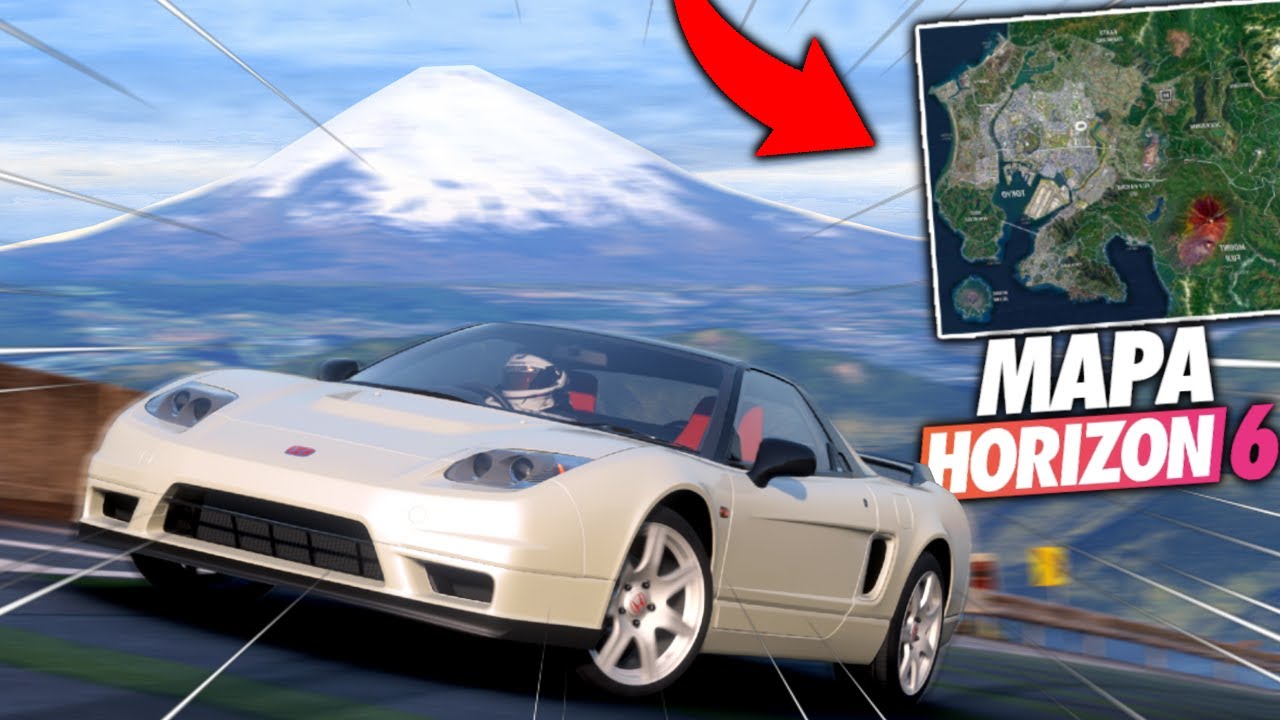 Será Así El Mapa De Japón En Forza Horizon 6 Youtube