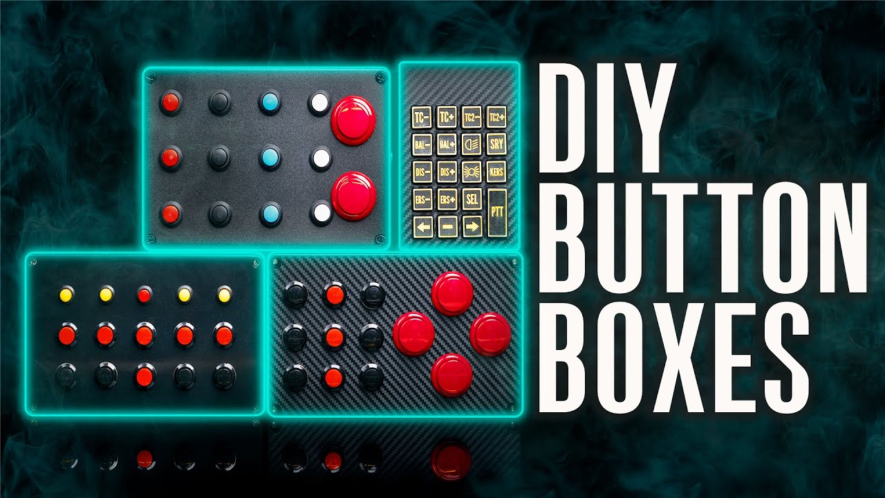 Diy Sim Racing Button Box Cheap And Simple Youtube