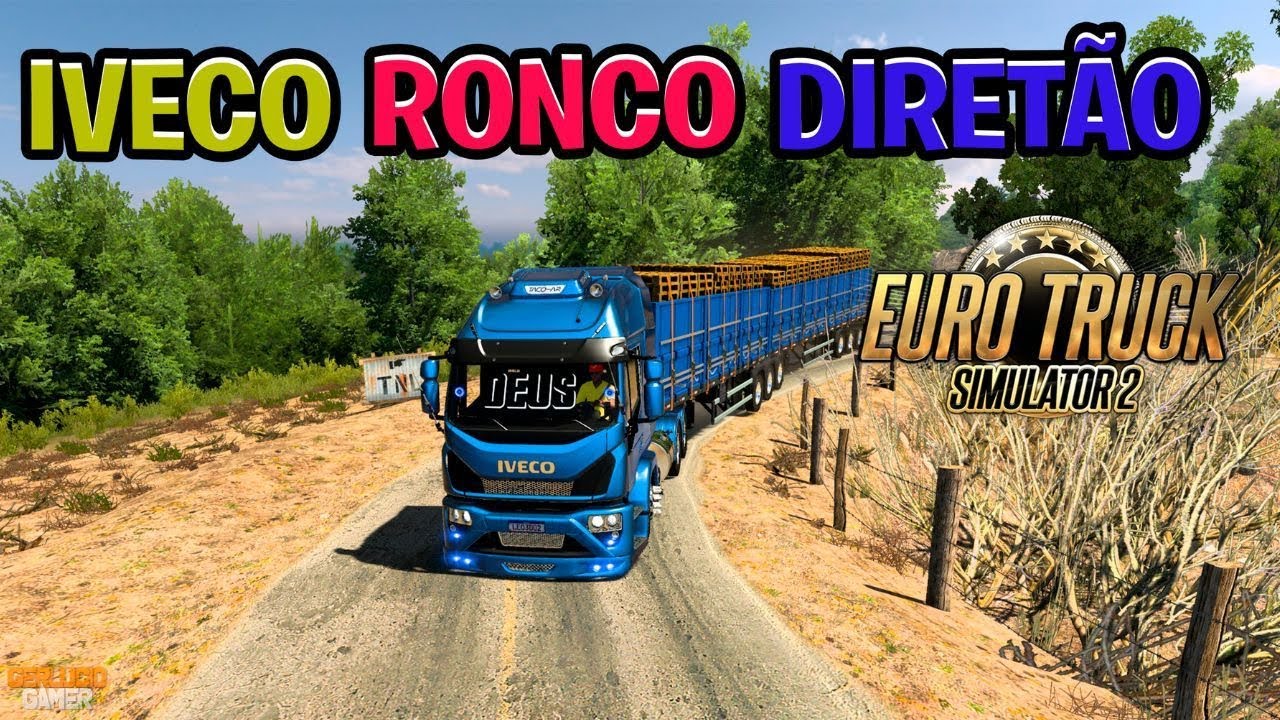 Iveco Com Ronco Diretão No Bi Trem Ets 2 1 53 Mods Br Youtube