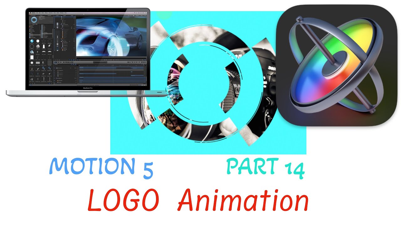 Motion 5 Tutorial Part 14 Logo Animation Applemotion