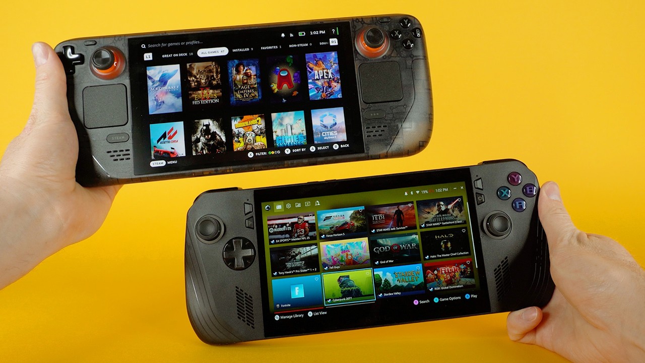 Steam Deck Oled Vs Rog Ally X Infoupdate Org